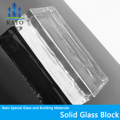 Real Color Crystal Glass Brick Color Glass Block for Wall Partition ...